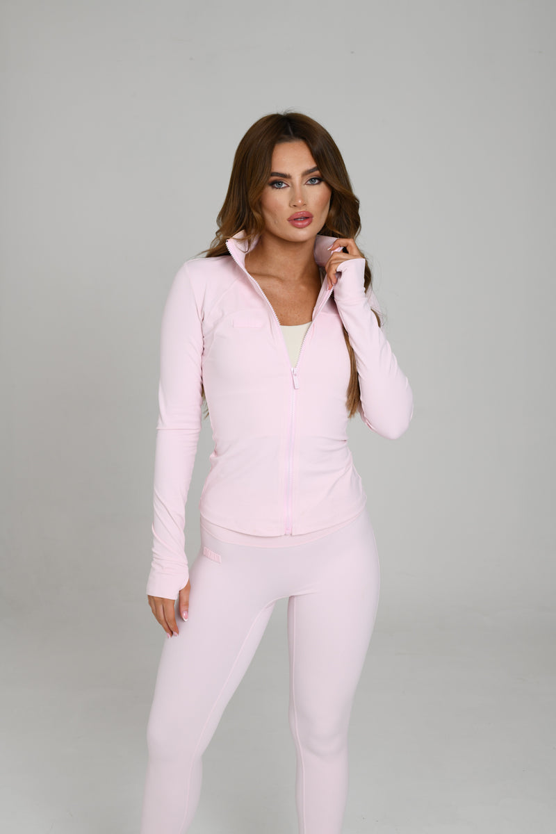 Sweet Pink Zip Up Jacket – A R I